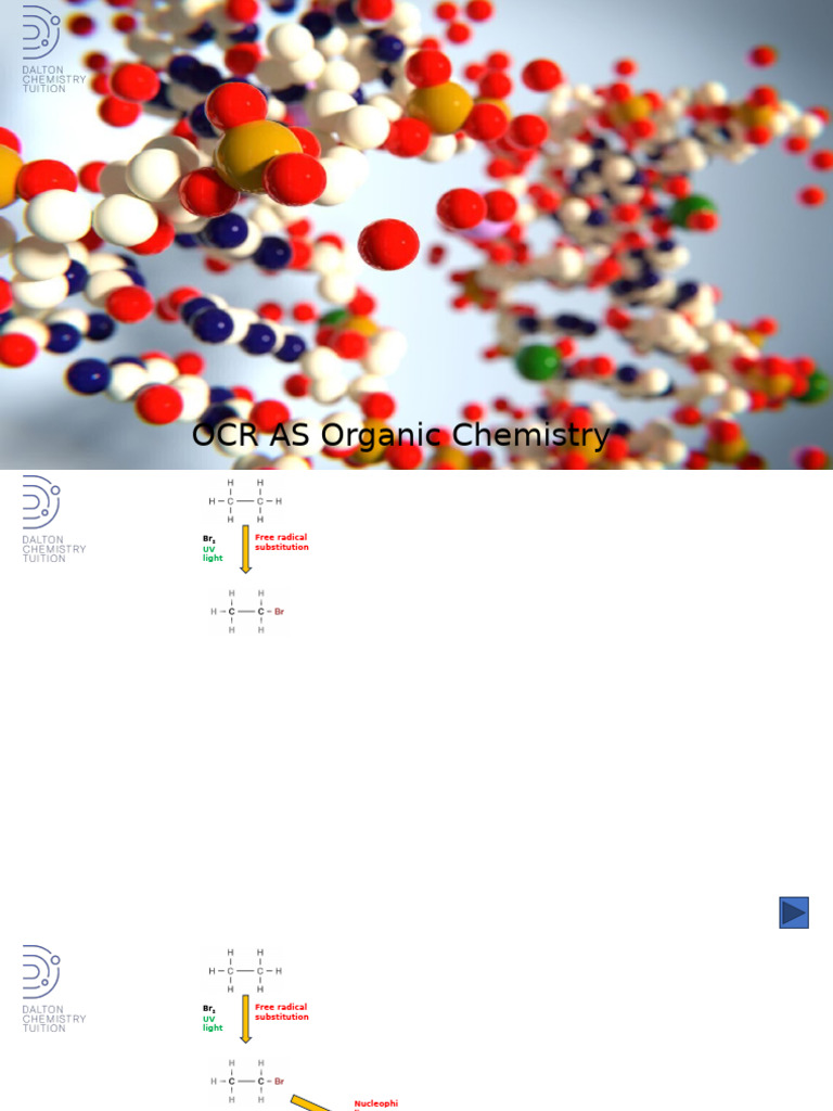 OCR-AS-Organic-Chemistry-3 | PDF | Chemical Reactions | Alkene