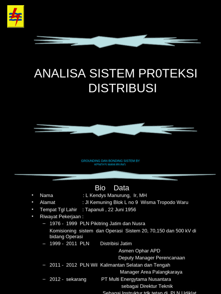 Analisa Proteksi Sistem Distribusi | PDF