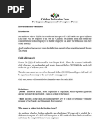 Children Declaration Form Revised Nbs RS | PDF | Identity Document ...