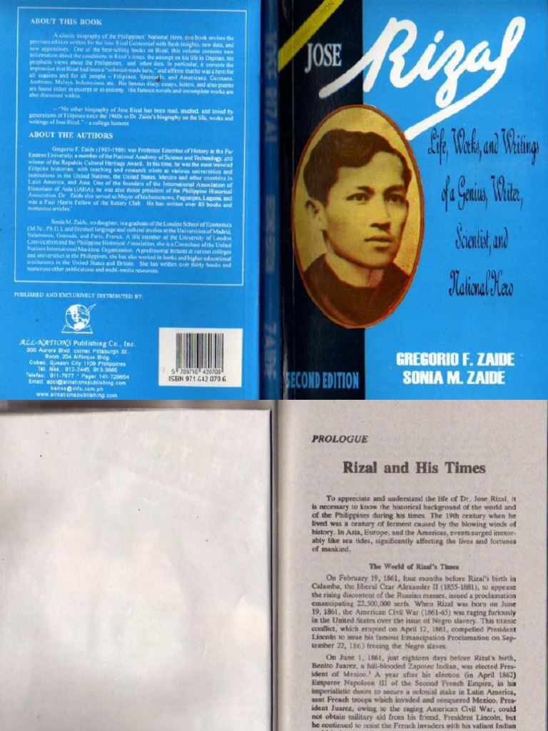 Pdfcoffee.com Jose Rizal Book by Zaide 2nd Ed 5 PDF Free (1) | PDF