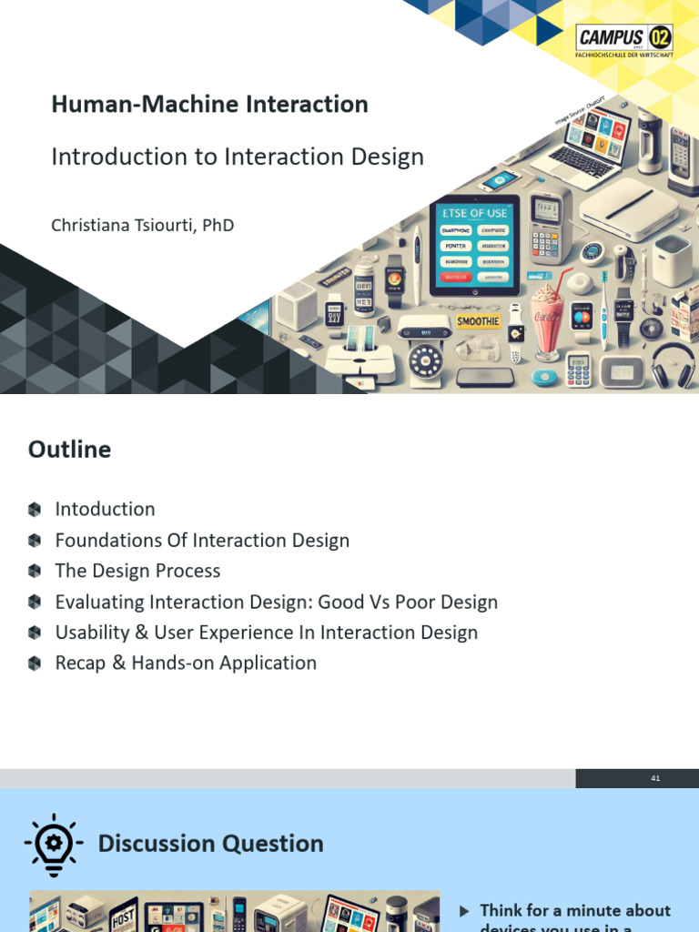HMI Unit2 InteractionDesign | PDF | Usability | User Experience