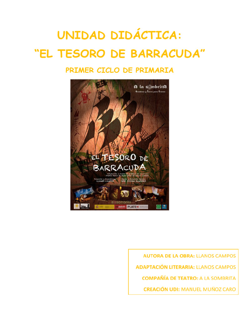 El Tesoro de Barracuda Unidad Didactica | PDF | Evaluación | Aprendizaje