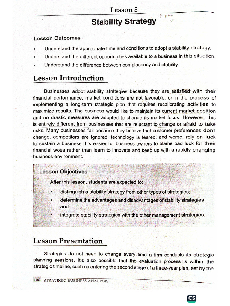 Lesson 5-10 Chap3 SBA | PDF