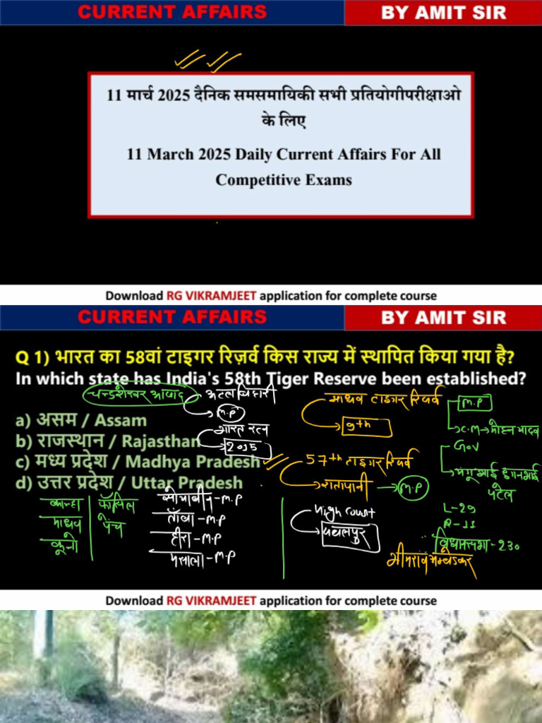 11 March Current Affairs by Amit Jindal Sir - Compressed | PDF