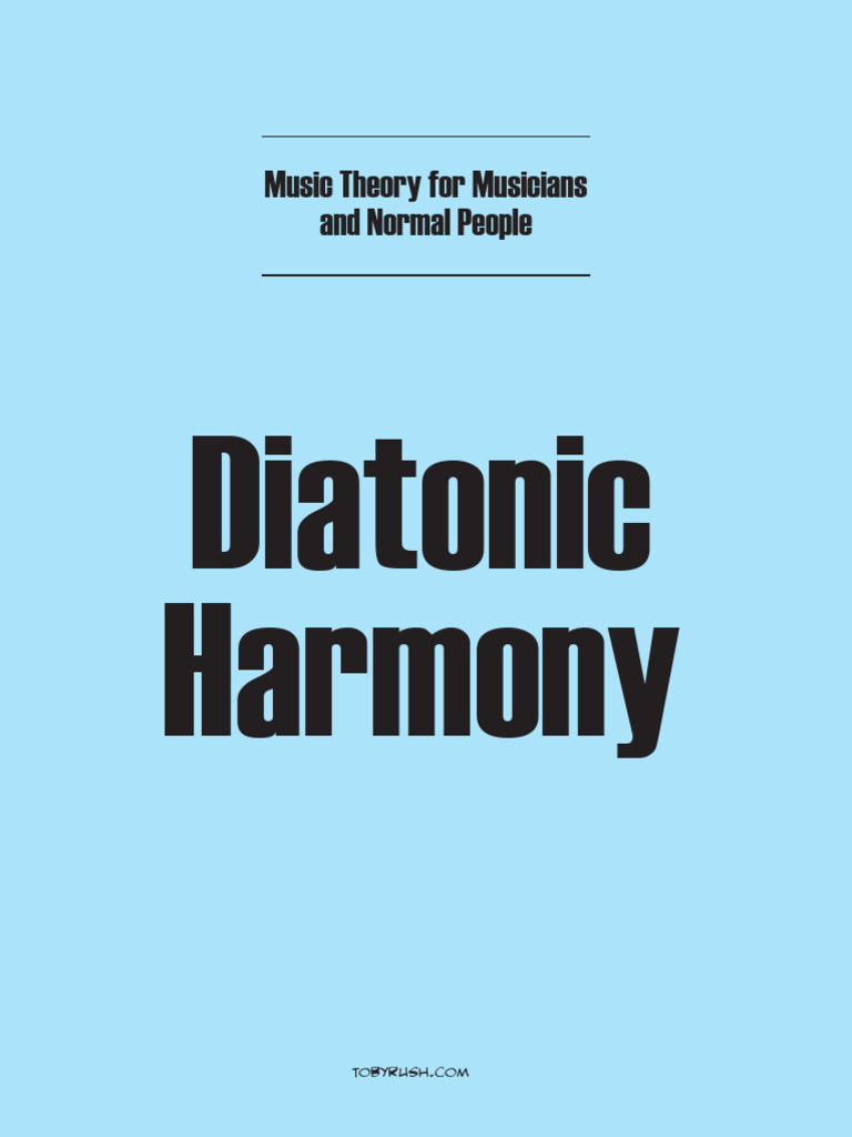 Diatonic Harmony Set | PDF | Chord (Music) | Harmony