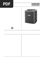 Goodman CKL Series AC Specifications | PDF | Home Appliance | Transport ...