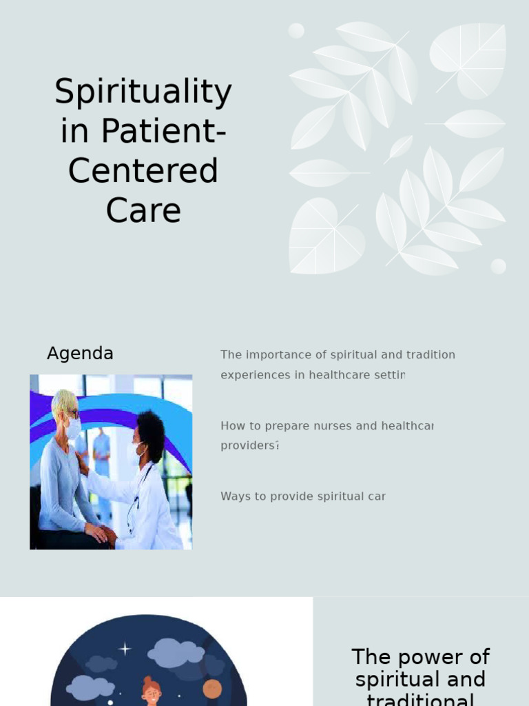 Spirituality in Patient Care Strategies | PDF | Spirituality | Patient