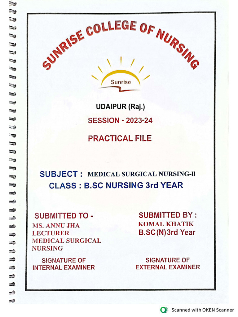 Msn II Practice File | PDF