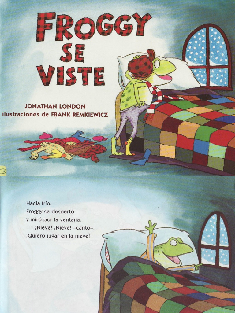 Froggie Se Viste (Para Actividad de Modelado) | PDF