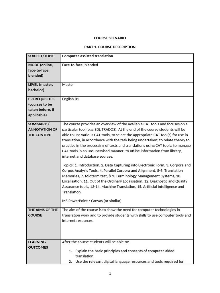 Mastering Computer-Assisted Translation | PDF | Translations ...
