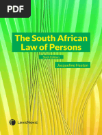 6th Edition Law of Person | PDF