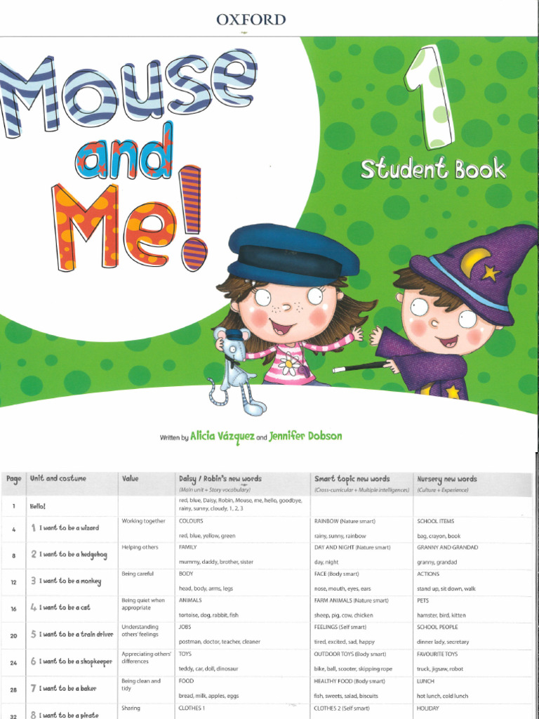 Mouse and Me 1 - SB | PDF