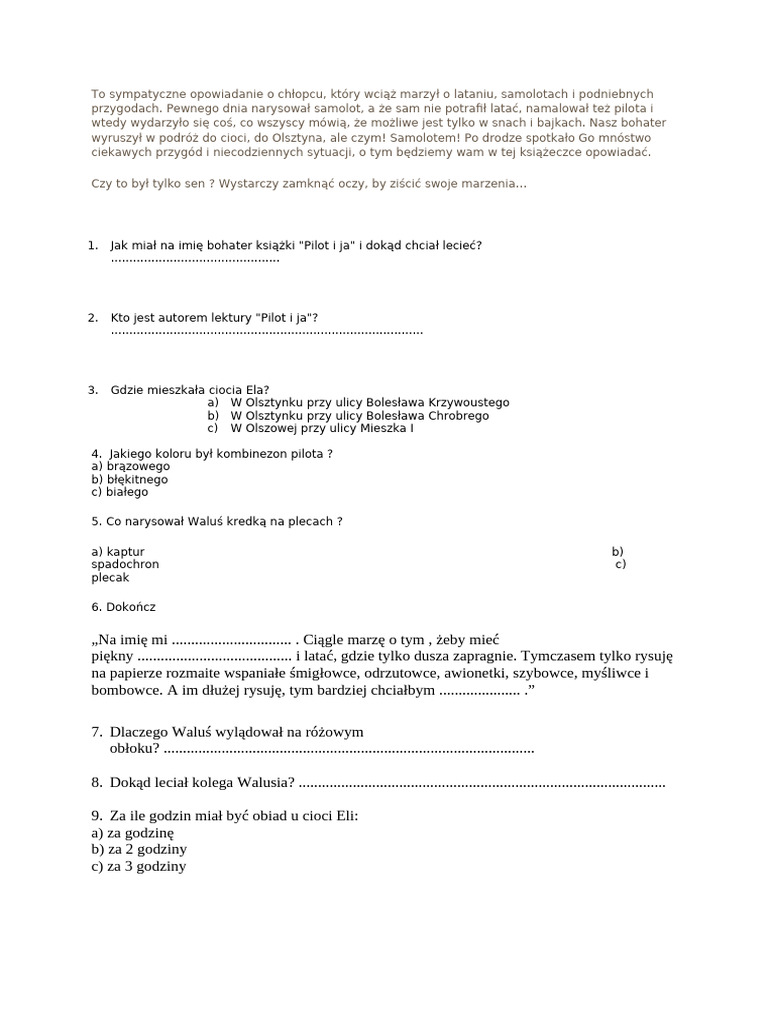 Pilot I Ja | PDF