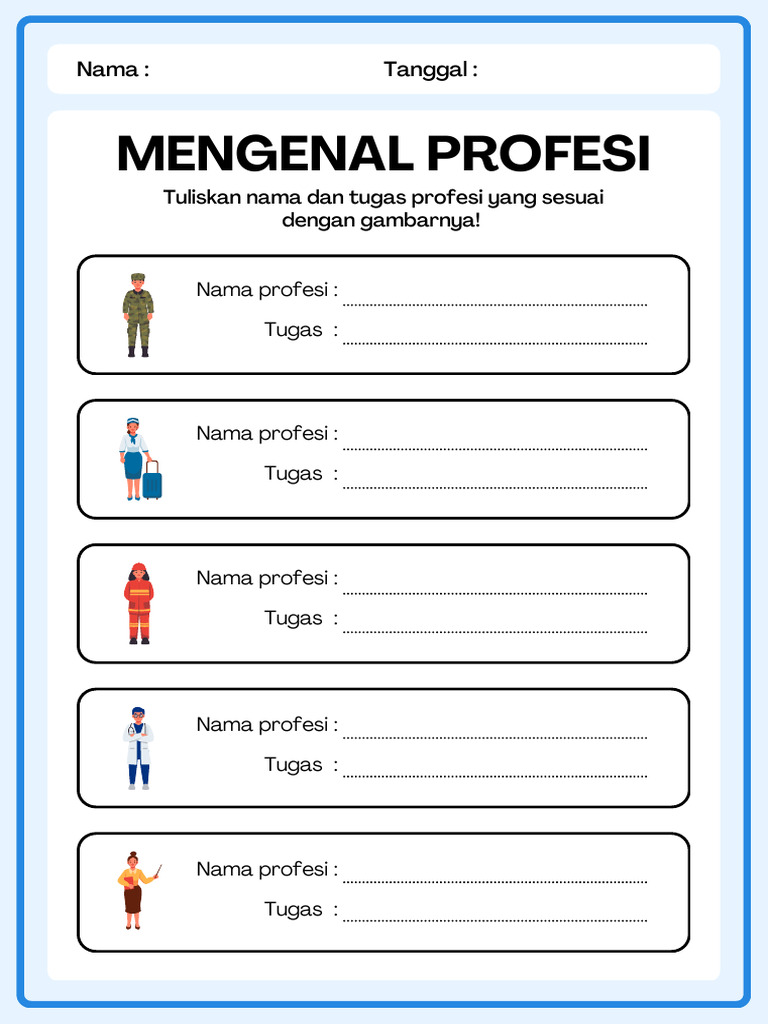 Mengenal Berbagai Profesi dan Tugasnya | PDF