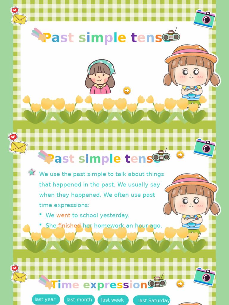 Past Simple Tense | PDF | Grammatical Tense | Verb