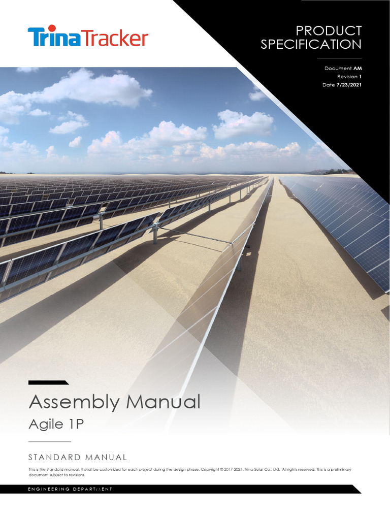 Agile 1P Tracker Assembly Manual | PDF | Manual Transmission ...