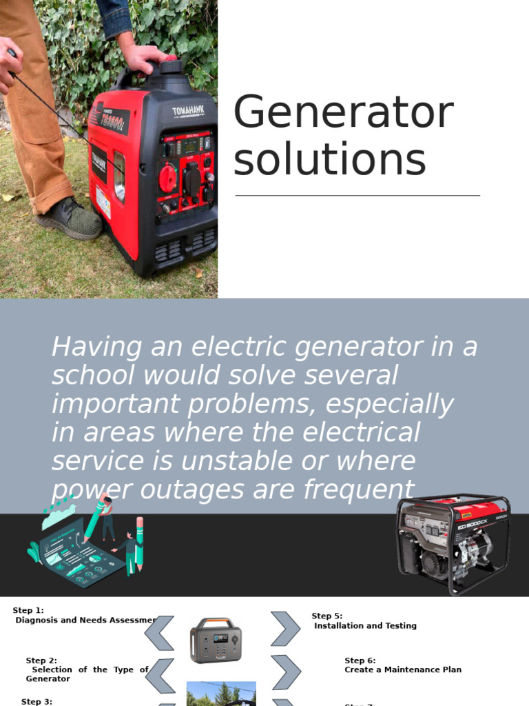 Generator Solutions | PDF