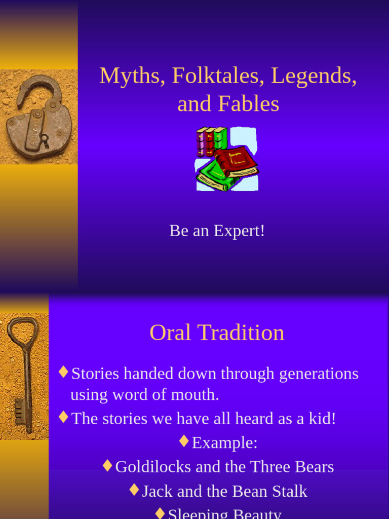 Myths, Folktales, Legends, and Fables Revised | PDF | Legends | Fable
