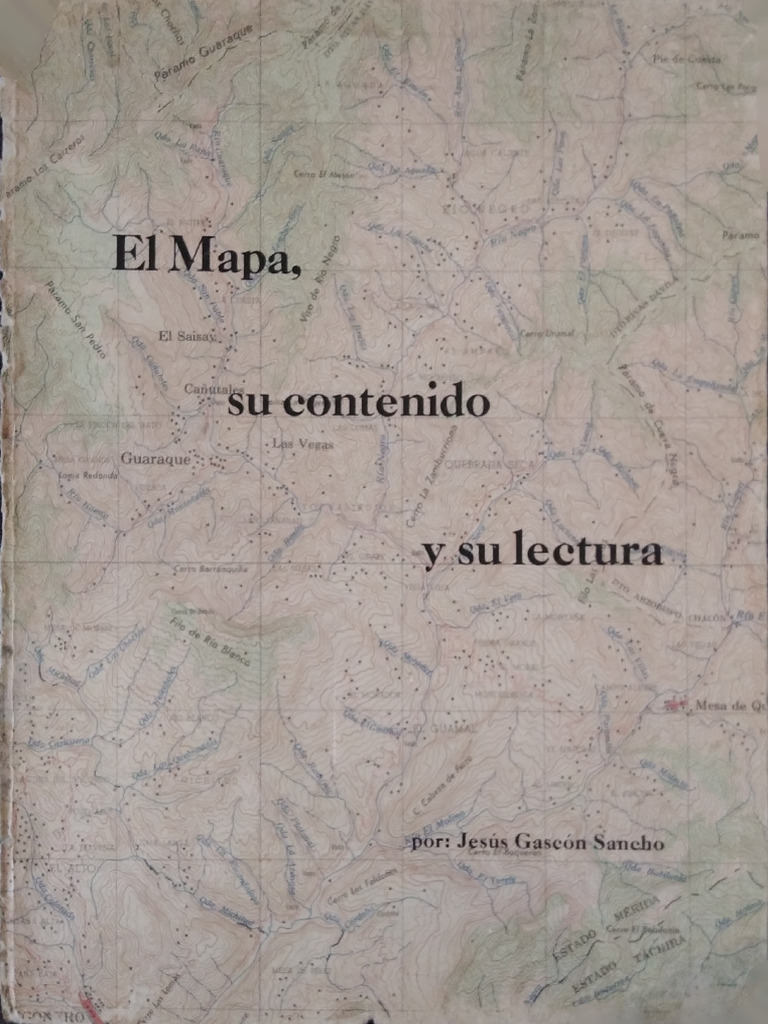 El Mapa Su Contenido y Su Lectura | PDF