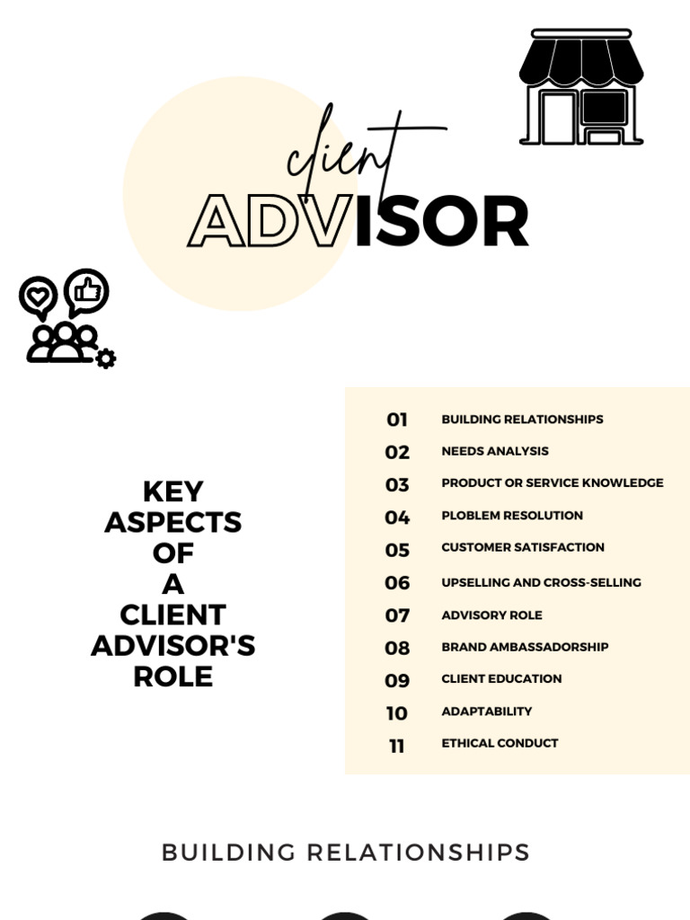 Client Advisor | PDF