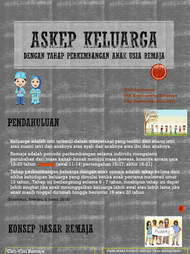 KP Askep KLG Tahap Remaja | PDF