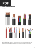 Electrical Wiring Material List With Pictures | PDF | Electrical ...