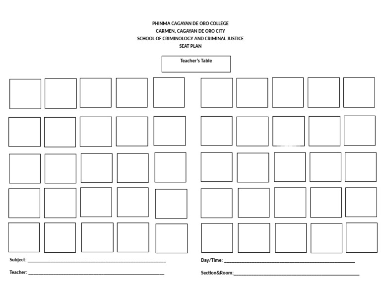 Seat-Plan | PDF