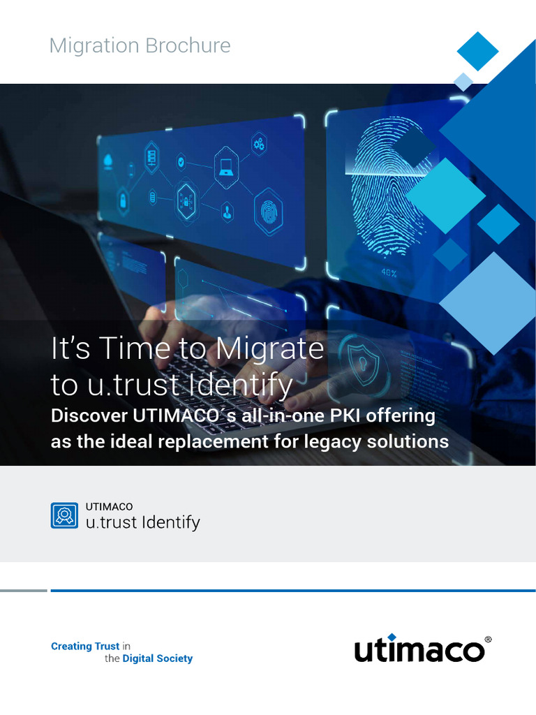 UTIMACO Migration Brochure Utrust Identify 2022 | PDF | Databases ...