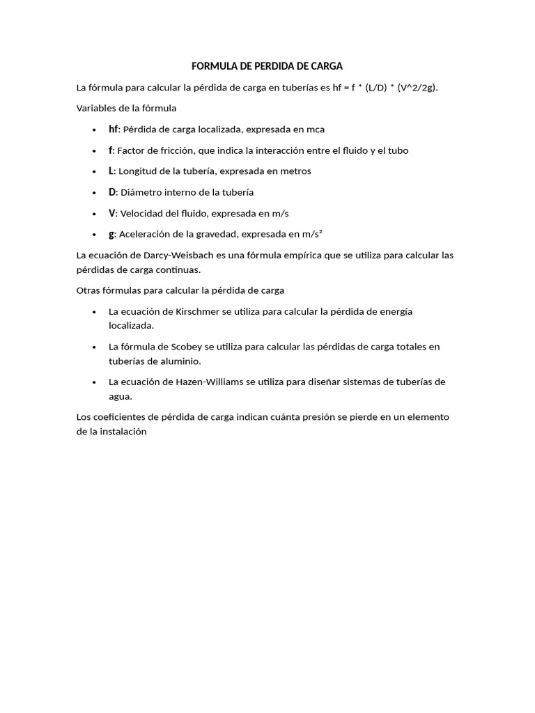 Formula Perdida | PDF