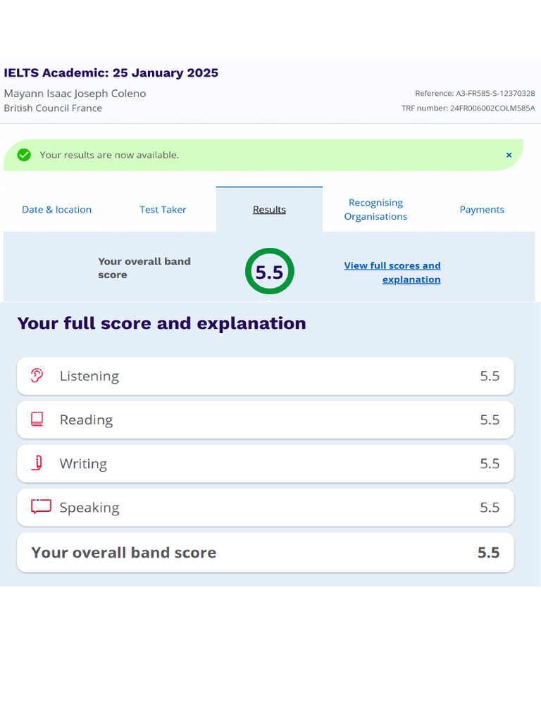 Ielts Documents | PDF