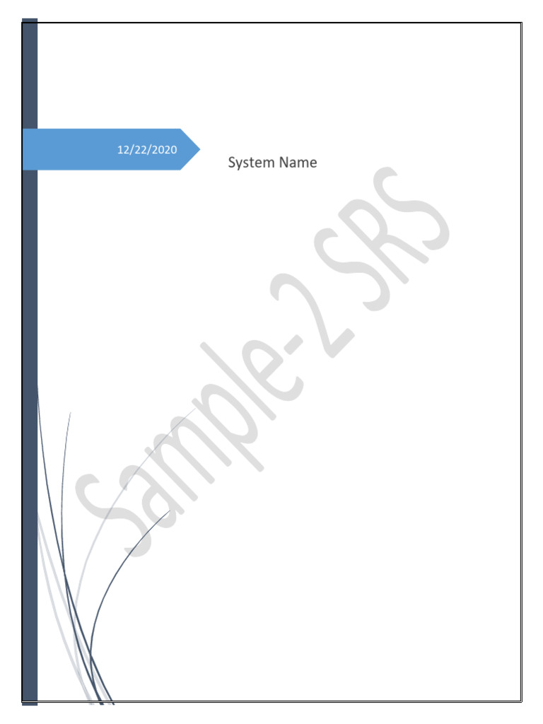 SRS+Sample-2 | PDF | Non Disclosure Agreement | Password