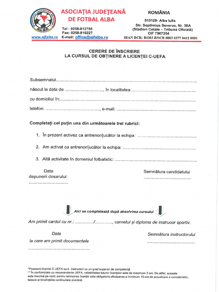 003 - Cerere Licenta C | PDF