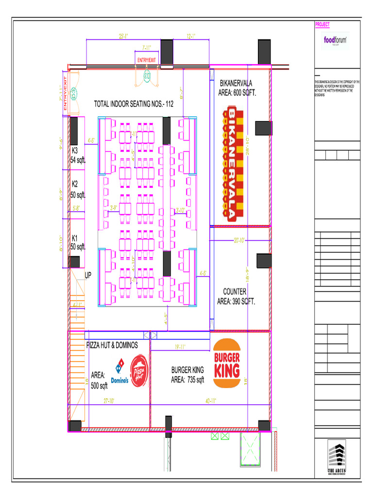 Ground Floor Zoning Plan - Kanpur | PDF