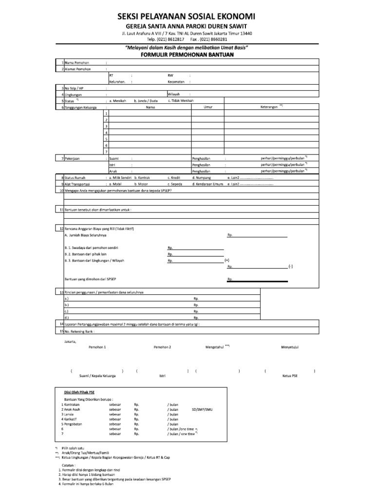 Form Pengajuan PSE | PDF