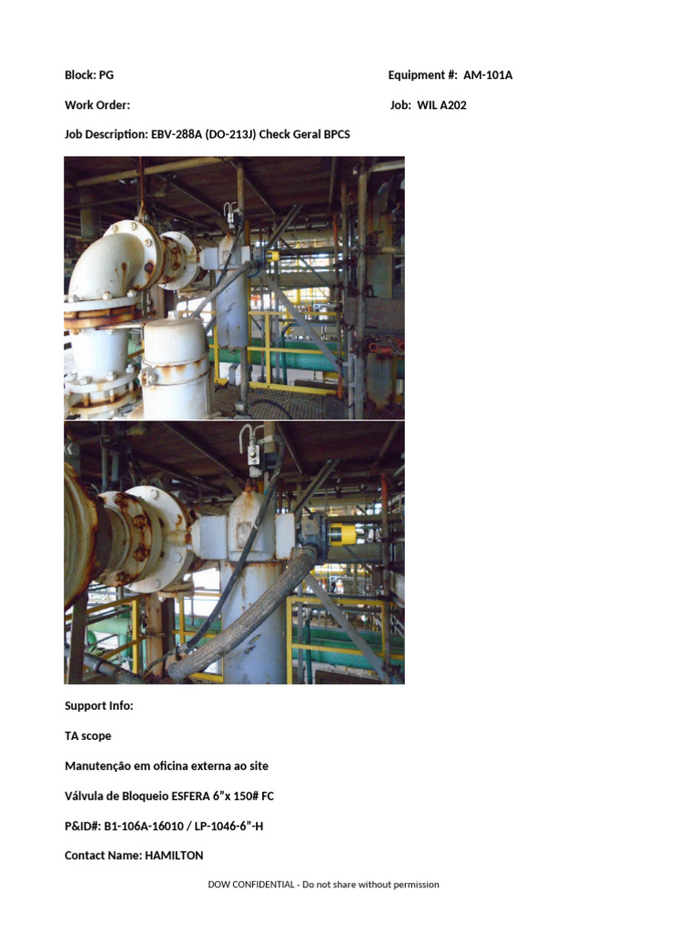 DOW CONFIDENTIAL - Do Not Share Without Permission | PDF