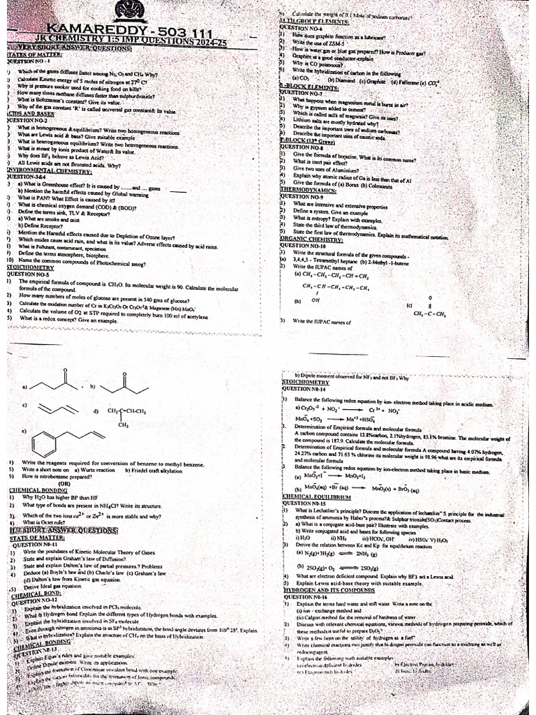 First Year Imp | PDF