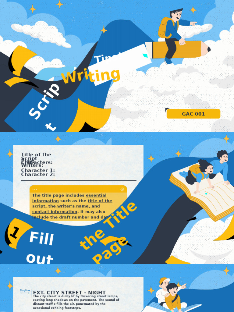 GAC 001 Script Roleplay | PDF | Punctuation | Graphemes