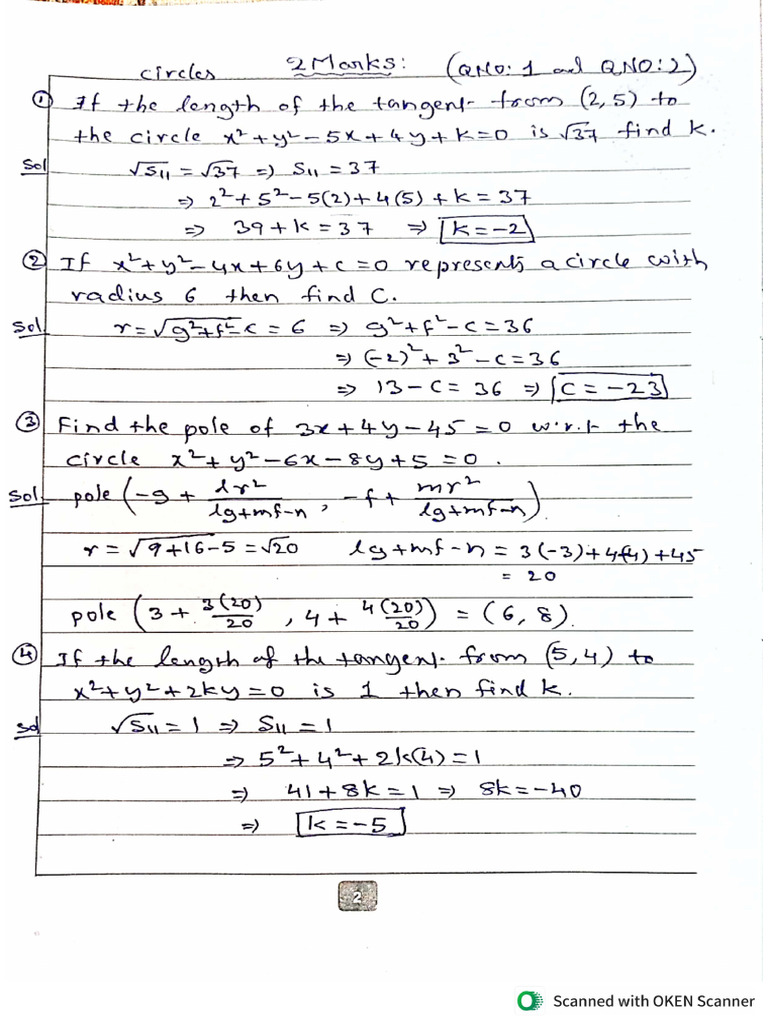 Expected 2 Marks in 2B Paper | PDF
