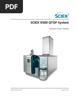 SCIEX QTRAP 5500 System Specification | PDF | Mass Spectrometry ...
