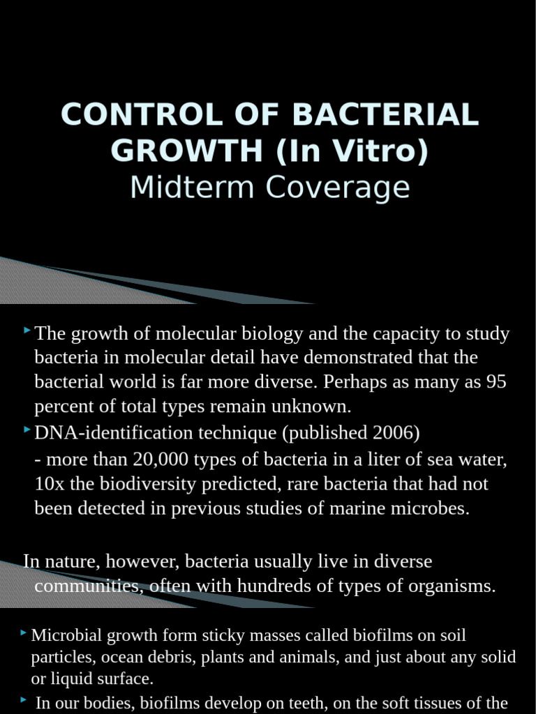 Microbiology Midterm Coverage | PDF | Sterilization (Microbiology) | Infection