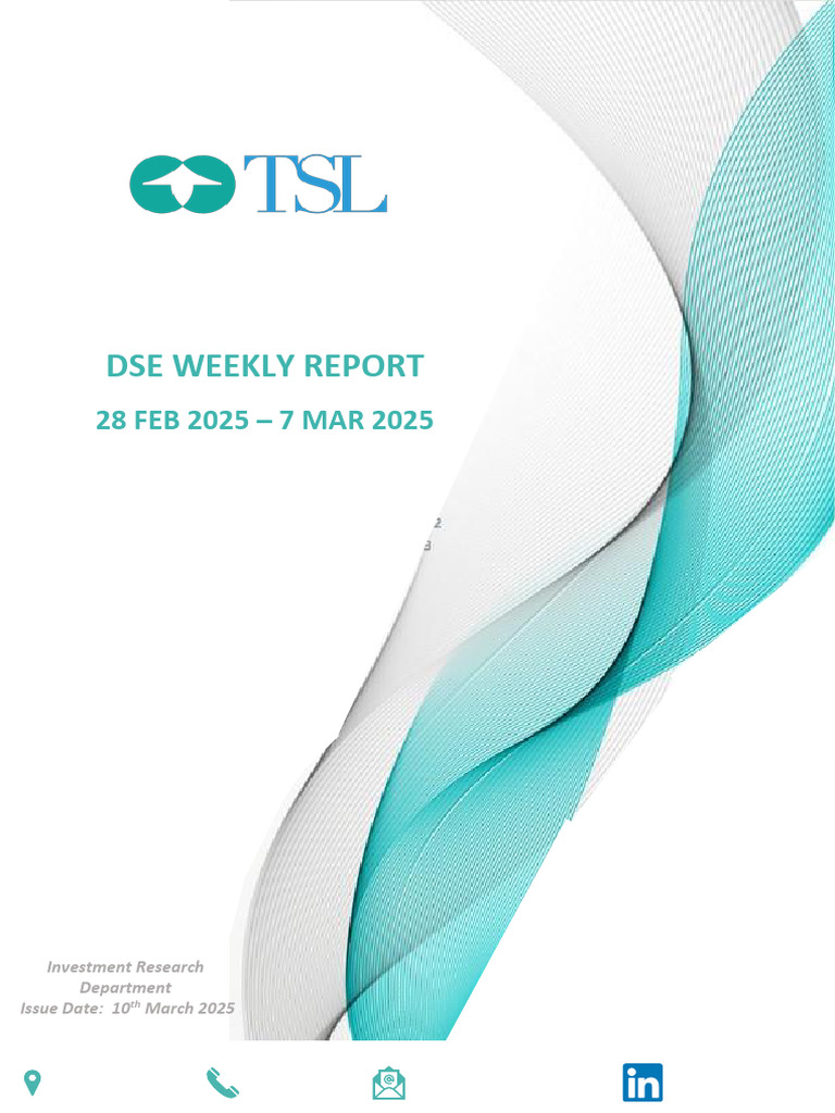 DSE Weekly Report 28 February - 07 March 2025 | PDF | Tanzania | Bonds ...