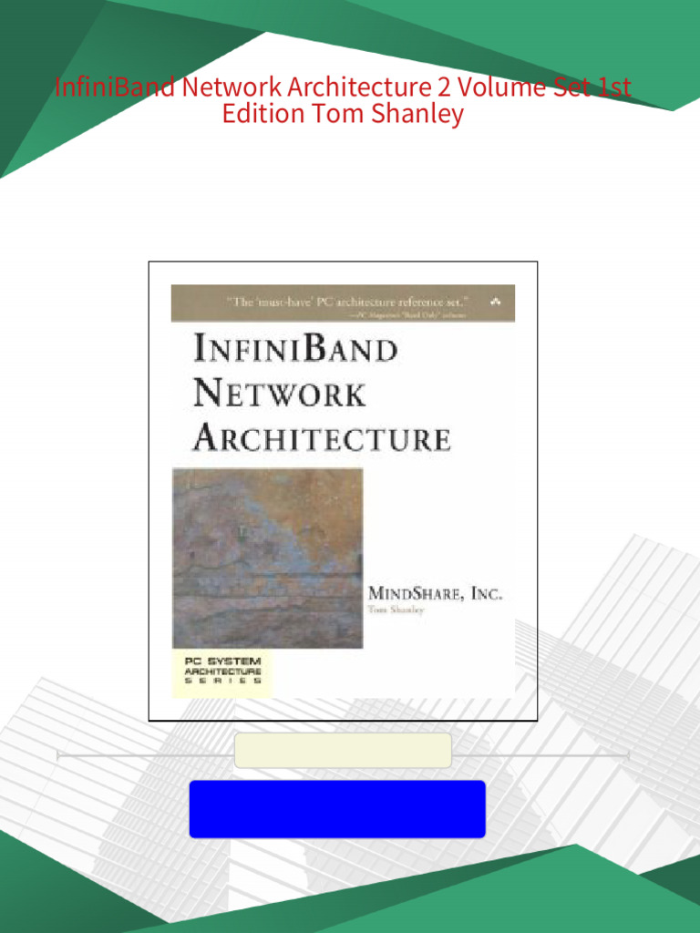 InfiniBand Network Architecture 2 Volume Set 1st Edition Tom Shanley - Download The Ebook Today ...
