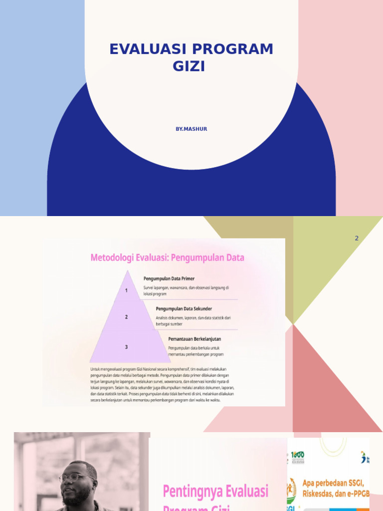 Evaluasi Program Gizi | PDF
