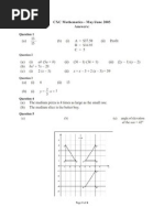 Circle Theorem CXC Past Papers | PDF