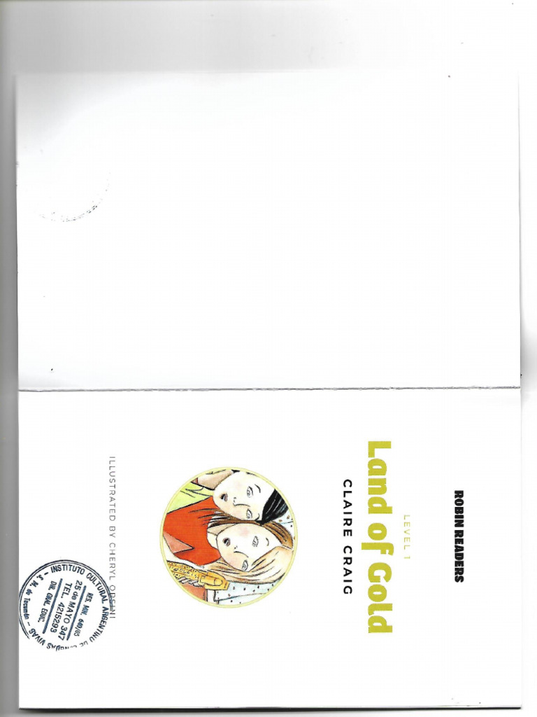 Land of Gold - Reader Level 1 | PDF
