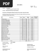 Nota Minta | PDF
