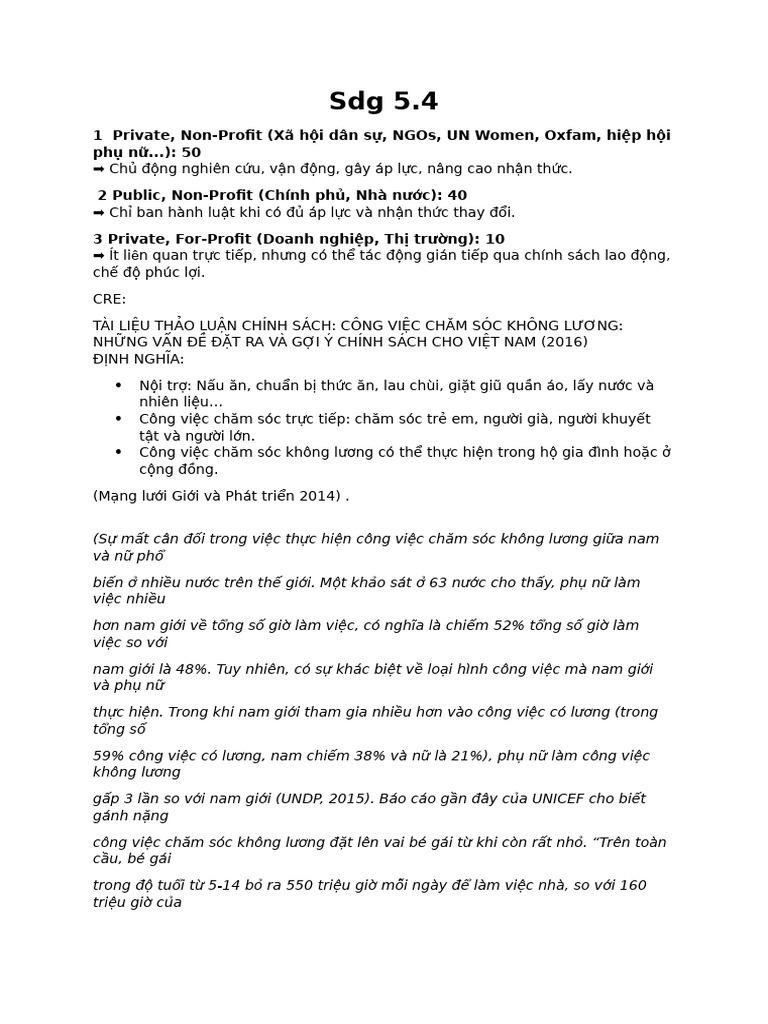 Phat Trien Ben Vung | PDF