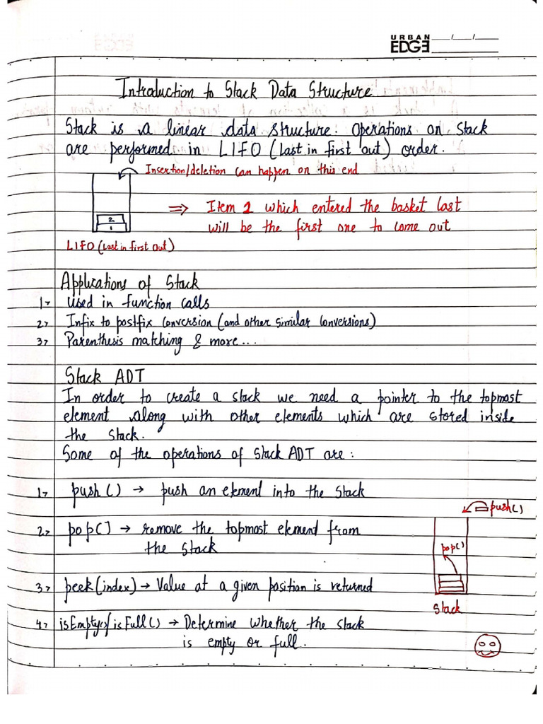 Introduction To Stack | PDF