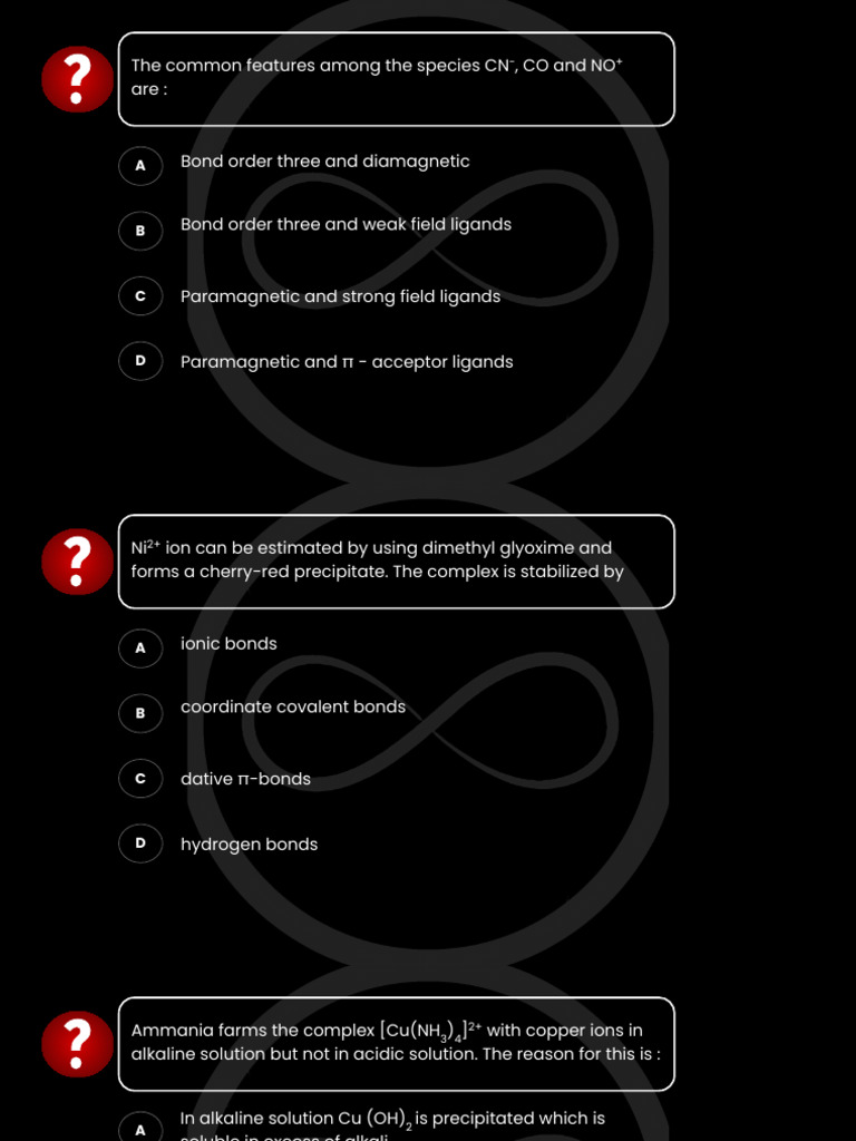 Coordination Compounds (1-30) | PDF | Coordination Complex | Hydroxide