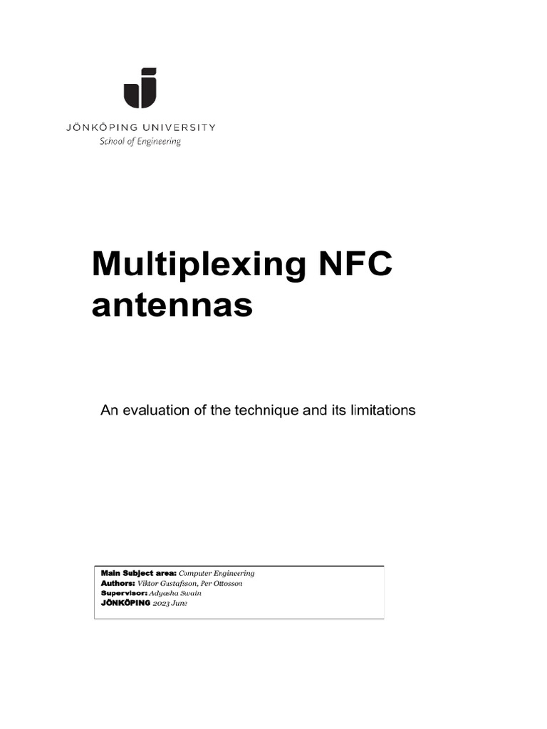 FULLTEXT01 | PDF | Electromagnetic Interference | Computer Engineering